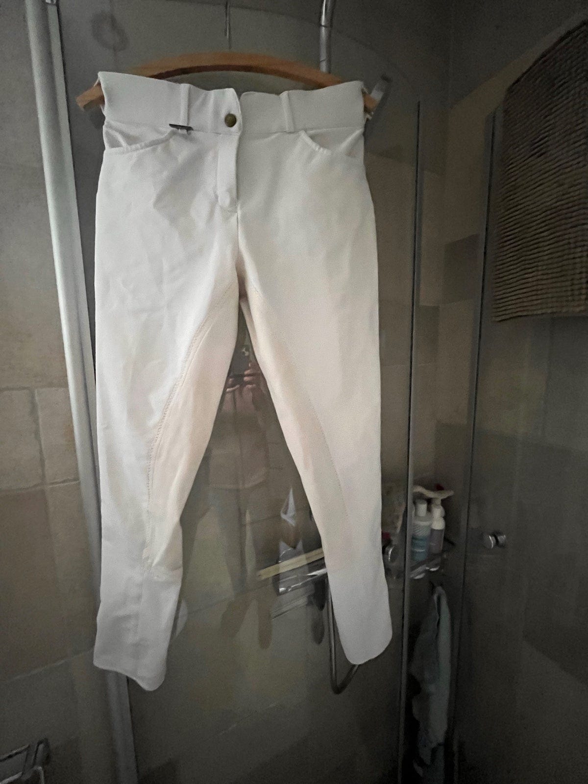 Ridebukser, Nye hvide ridebukser, helskind | DBA