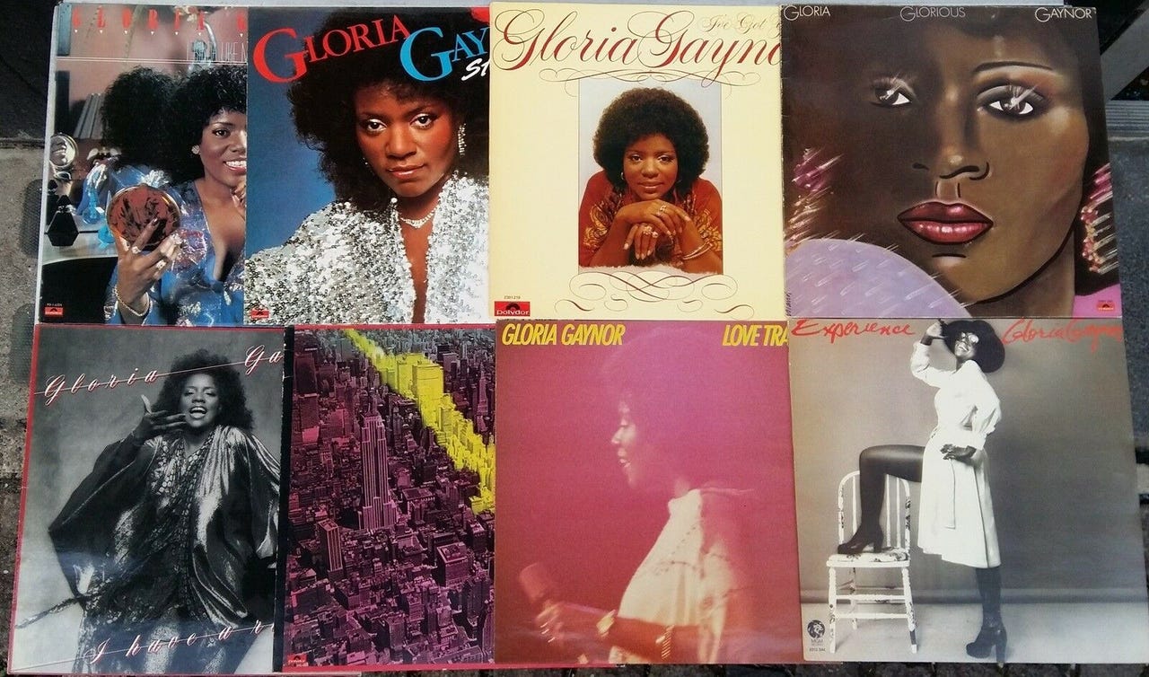 LP, Gloria Gaynor, samling | DBA