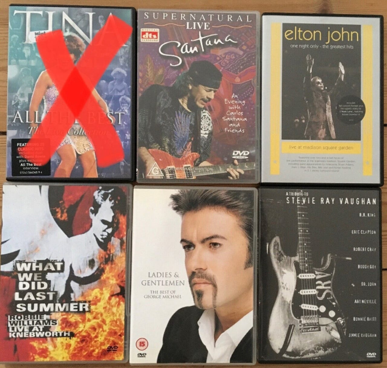 5 musik DVD’er, DVD, andet | DBA