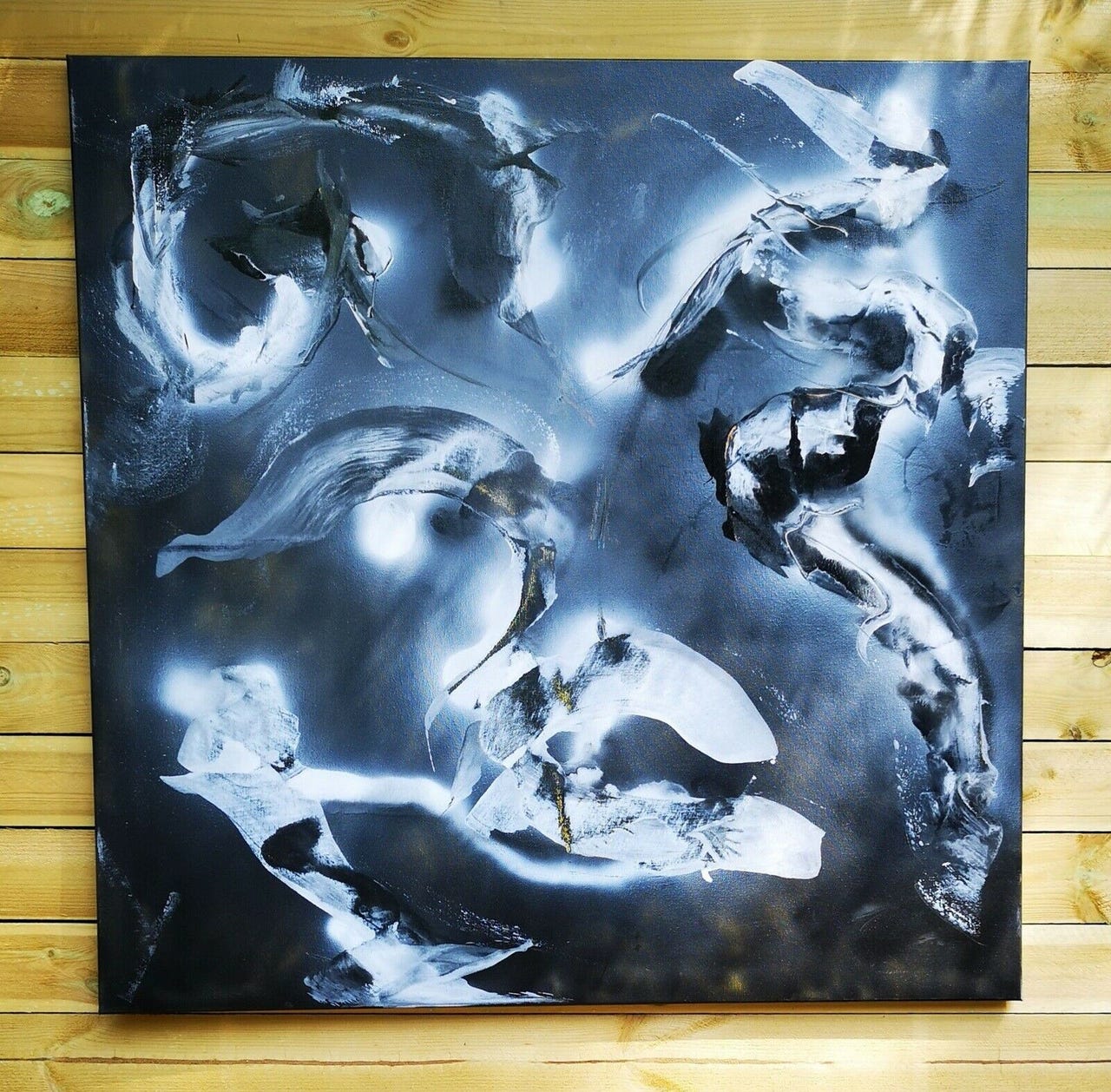 Oliemaleri, Alvathoni, motiv: Abstrakt | DBA