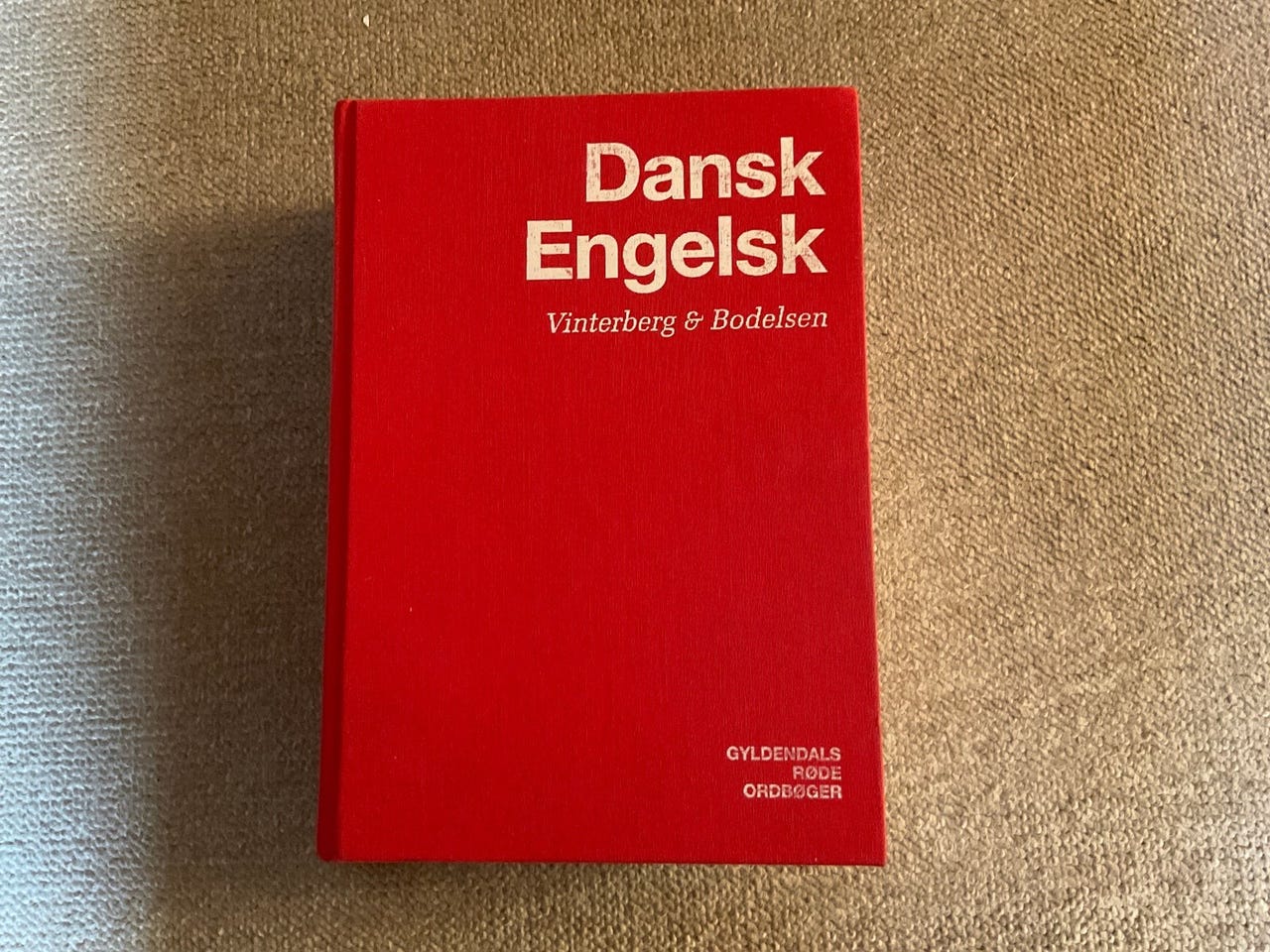 Dansk engelsk, Vinterberg og Bodelsen, år 2002 | DBA