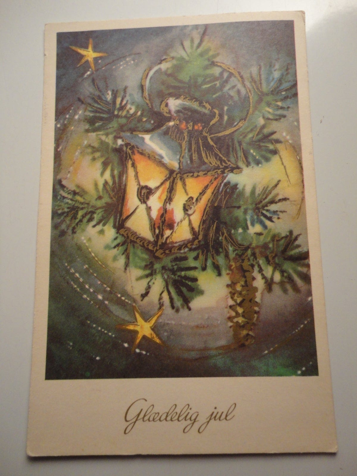 Postkort, Glædelig jul-flotte farver | DBA