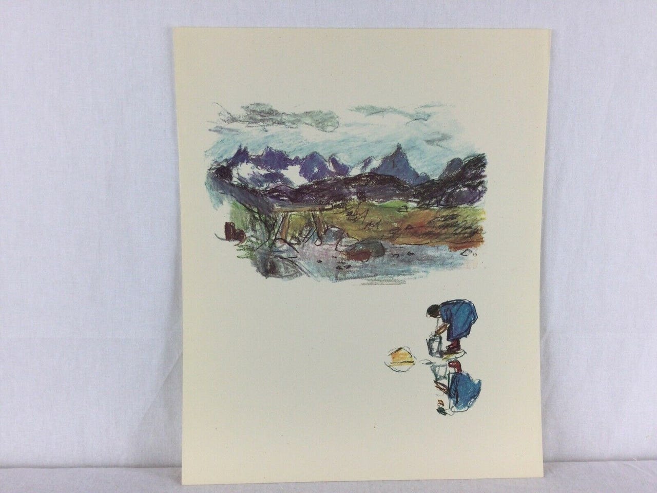 Grafisk tryk, Sven Havsteen Mikkelsen og Jens Rosing , b: 24 h: 29 | DBA