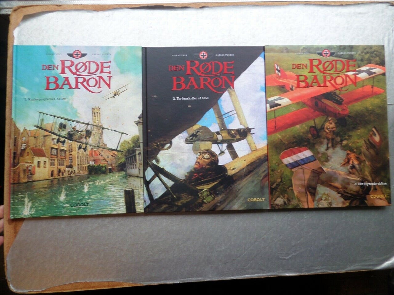 DEN RØDE BARON NR. 1-3, Tegneserie | DBA