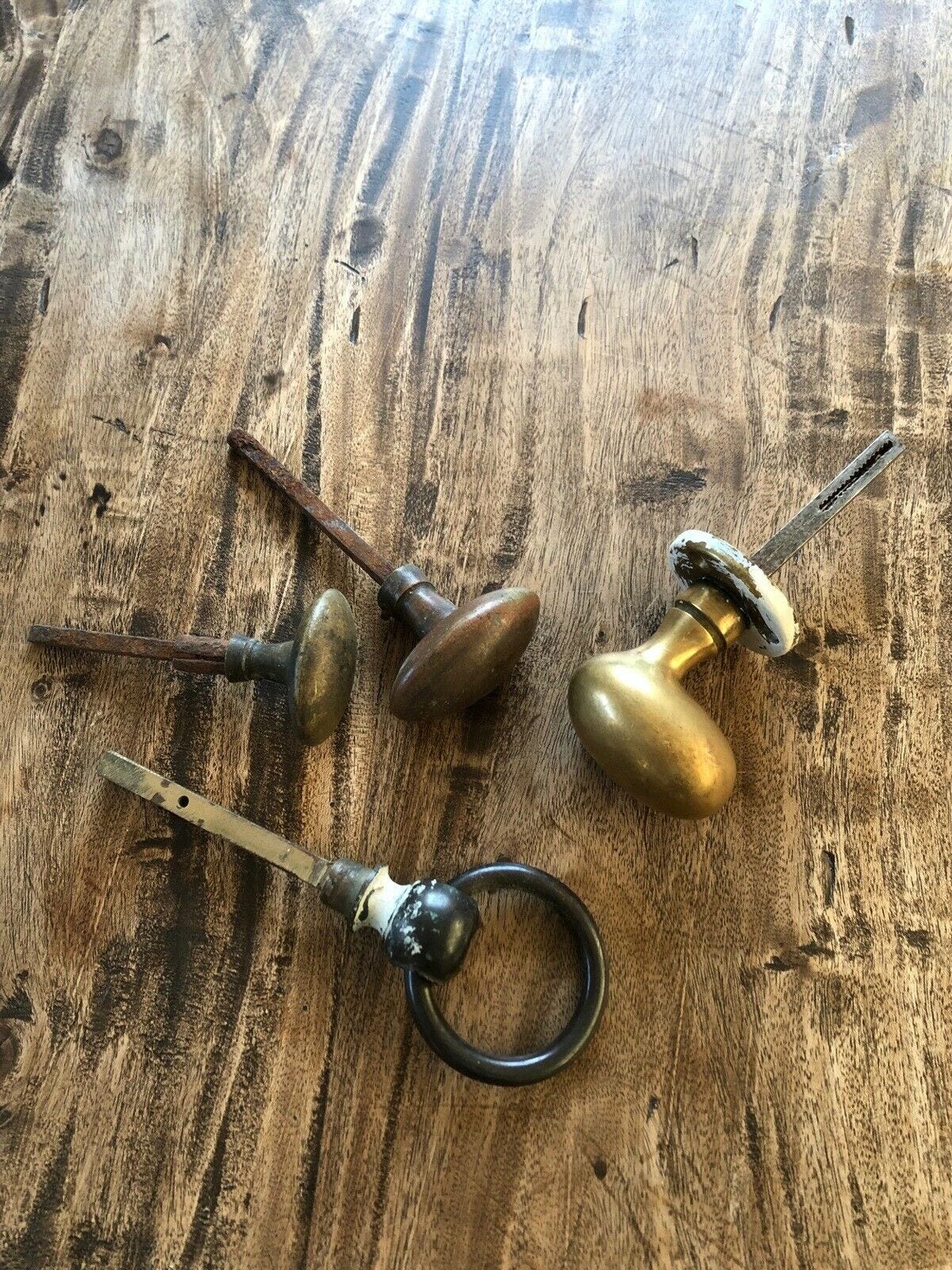 Unikt antik messing greb - FRA 199,- og nogle er SOLGT | DBA
