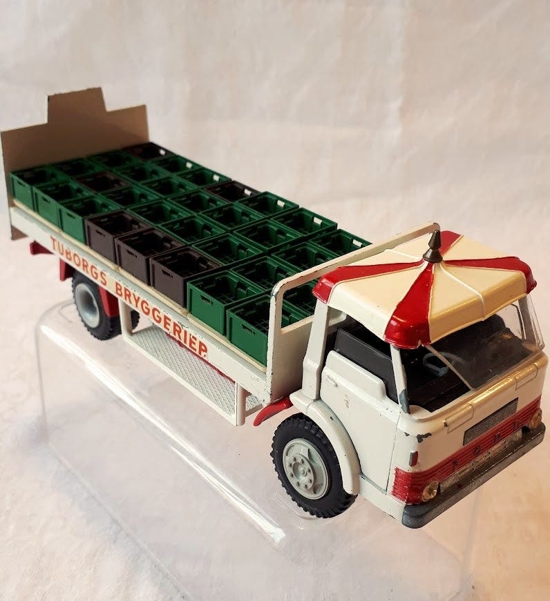 Modellastbil, Tekno - Kirk. Ford D800. Ølbil, skala 1:50 | DBA