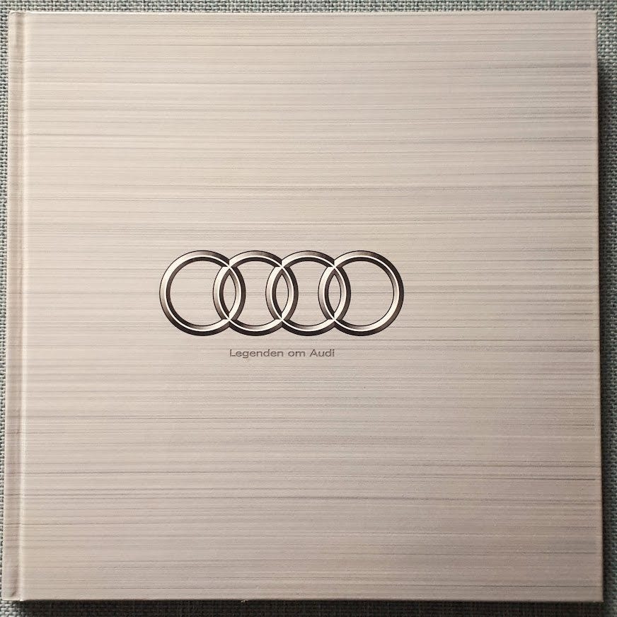 Bilbog. Audi. Legenden om Audi, Christian Frost. Emne: bil og motor | DBA