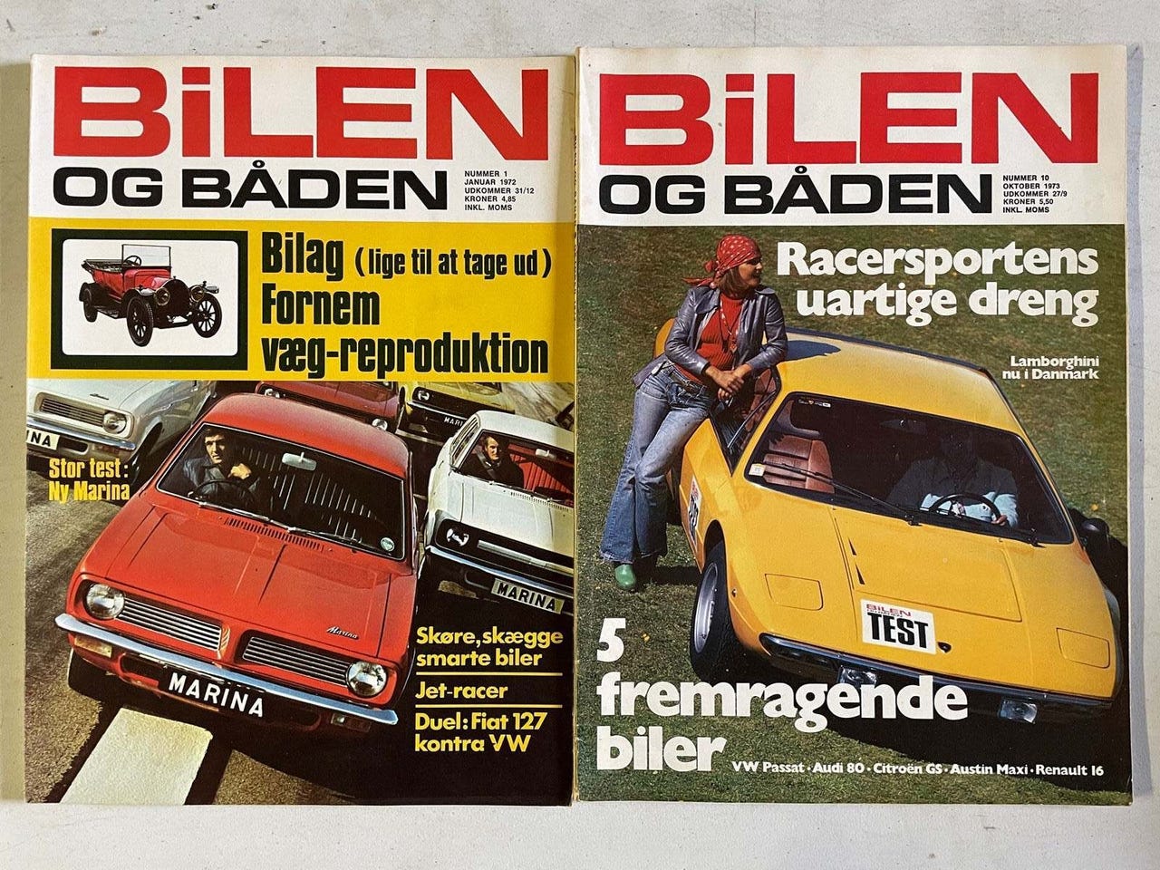 BILEN og BÅDEN 1970’erne, BILEN og BÅDEN , emne: bil og motor | DBA