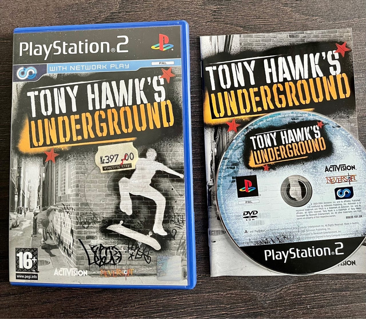 Tony Hawks Underground , PS2, action spil Skateboard spil skaterboi | DBA