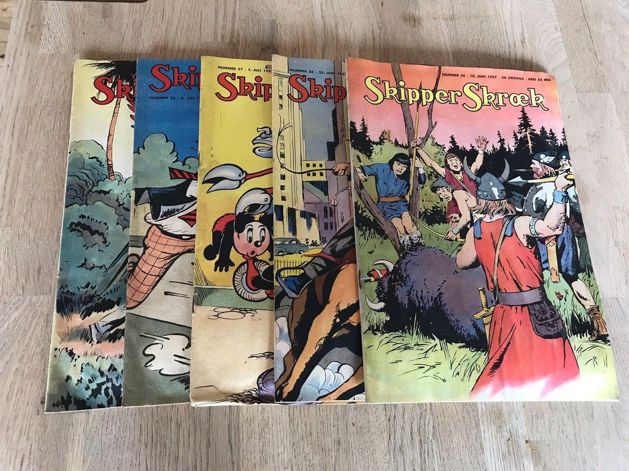 Skipper skræk, Carl Allers forlag, Blad | DBA