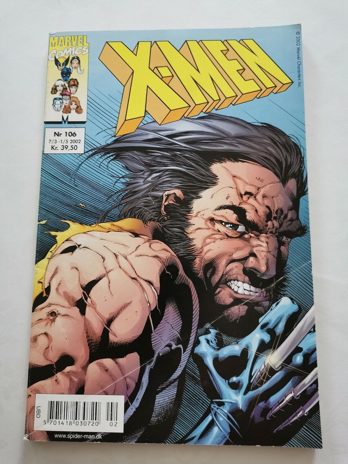 Bøger og blade, X-men marvel comics nr 106. År 2002 | DBA