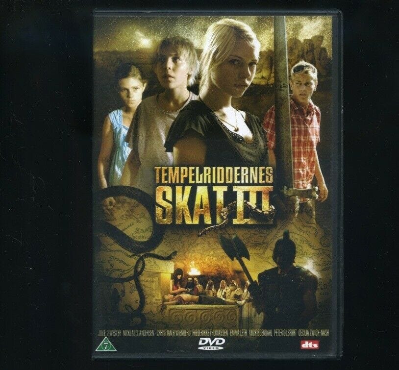 Tempelriddernes skat III, DVD, familiefilm | DBA