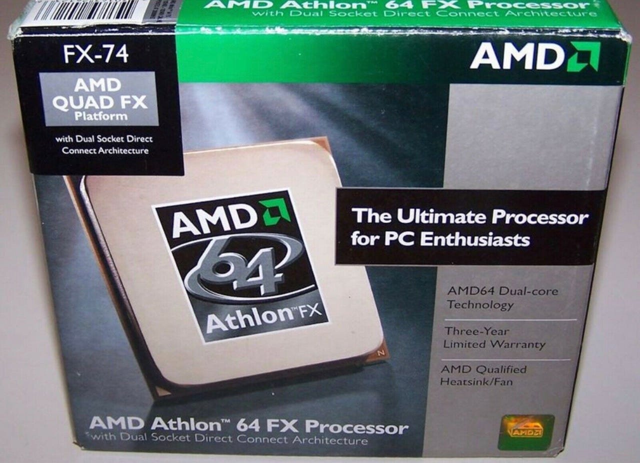 CPU, AMD, AMD Athlon 64 FX-74 | DBA