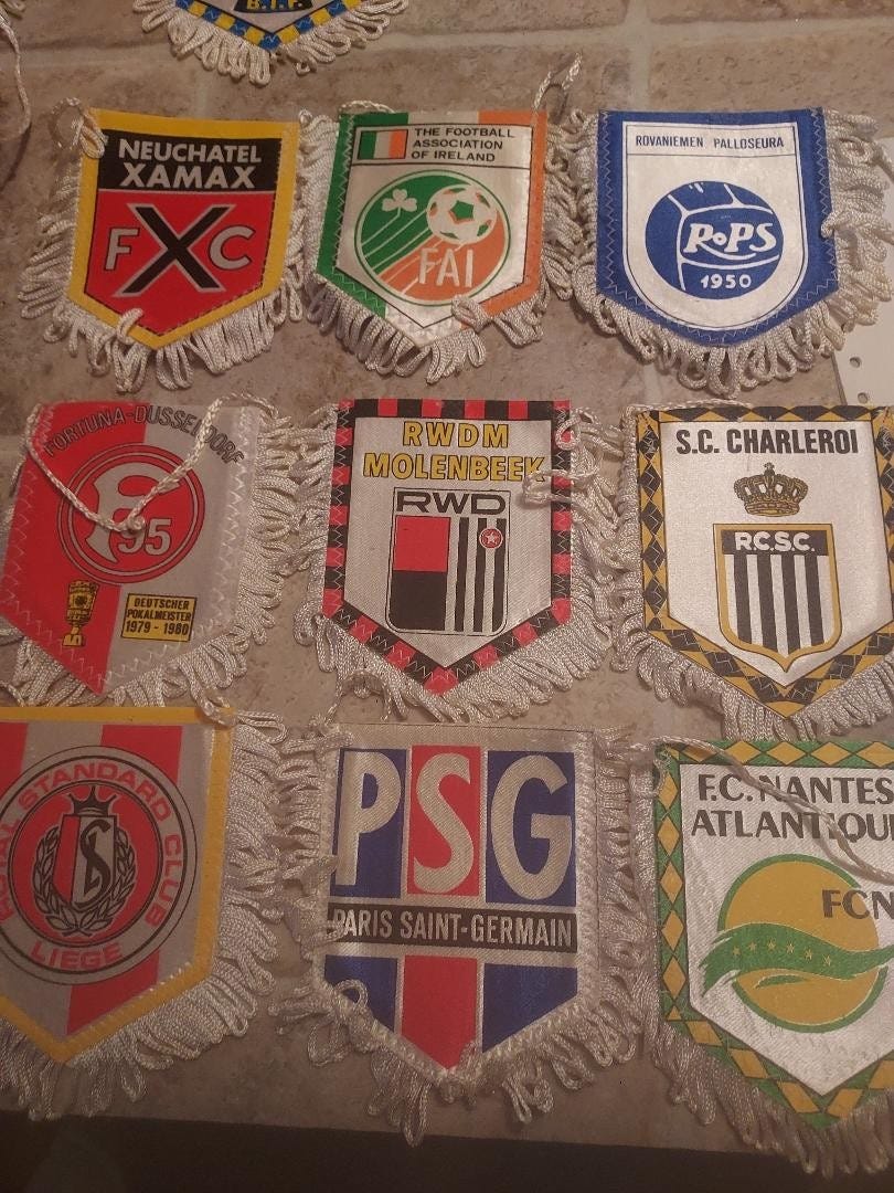 Flag, fodbold vimpler | DBA