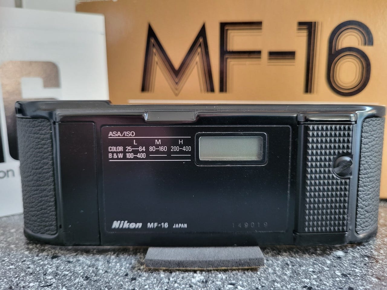 Data back, Nikon, MF-16 | DBA