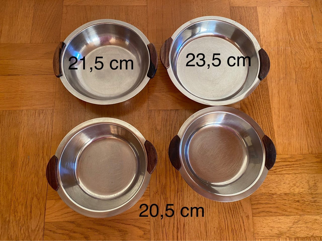 Rustfrit stål, Skål, fad | DBA