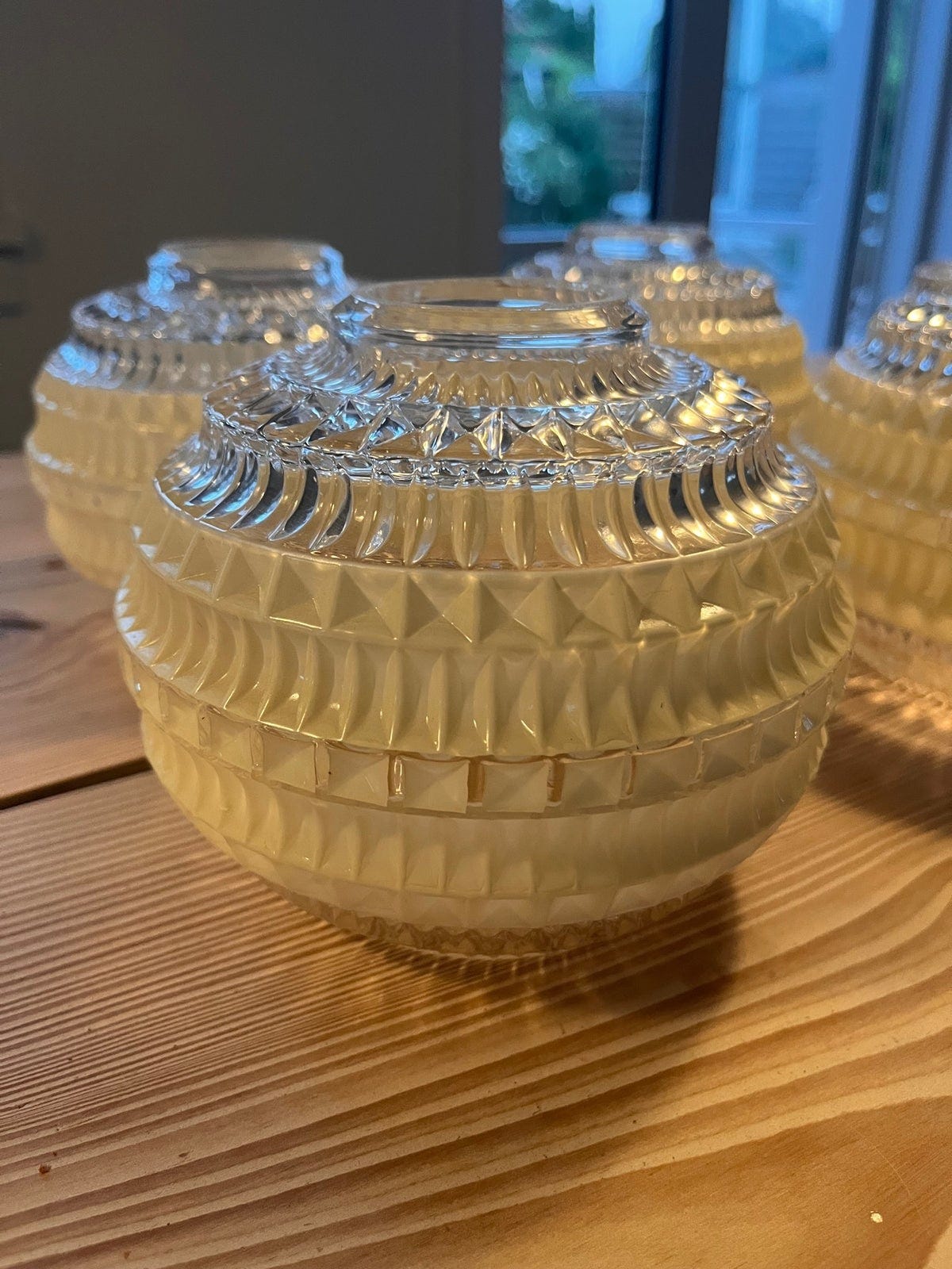 Glas, Vintage glaspendel loftlampe / pendel | DBA