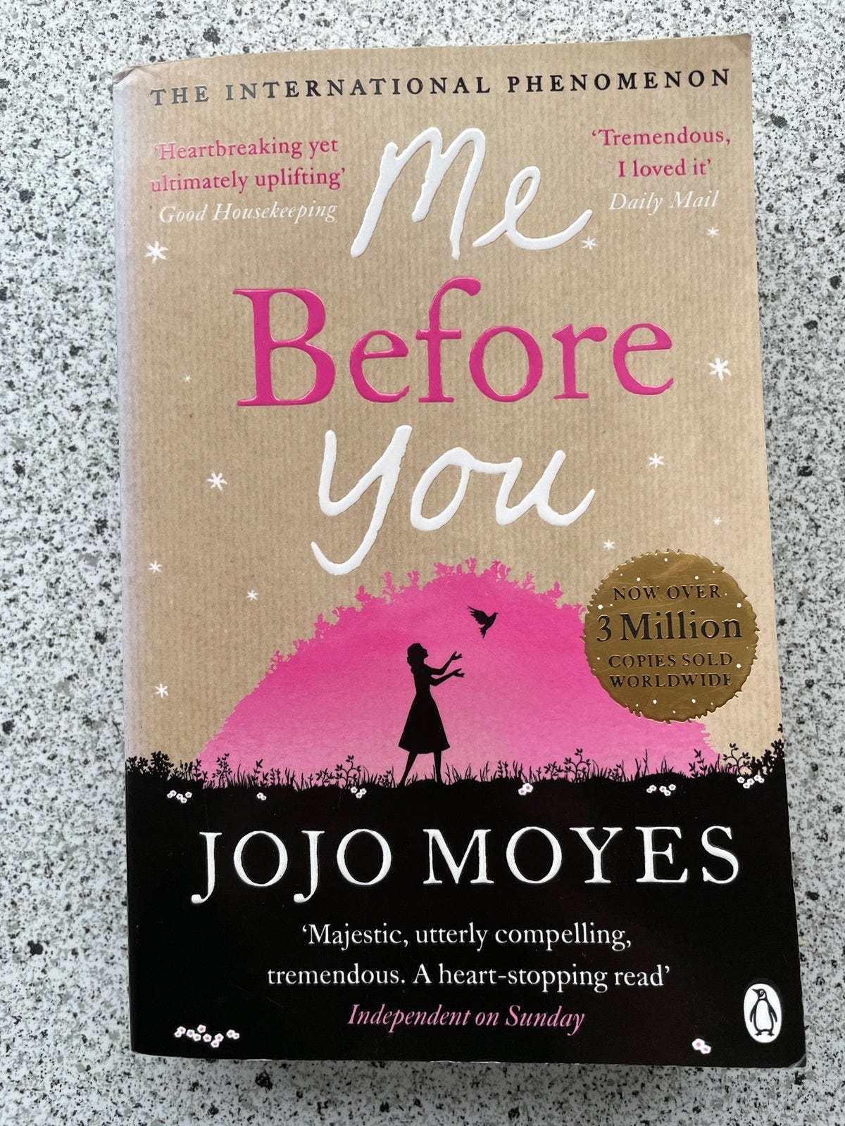 Me Before You, Jojo Moyes, genre: romantik | DBA