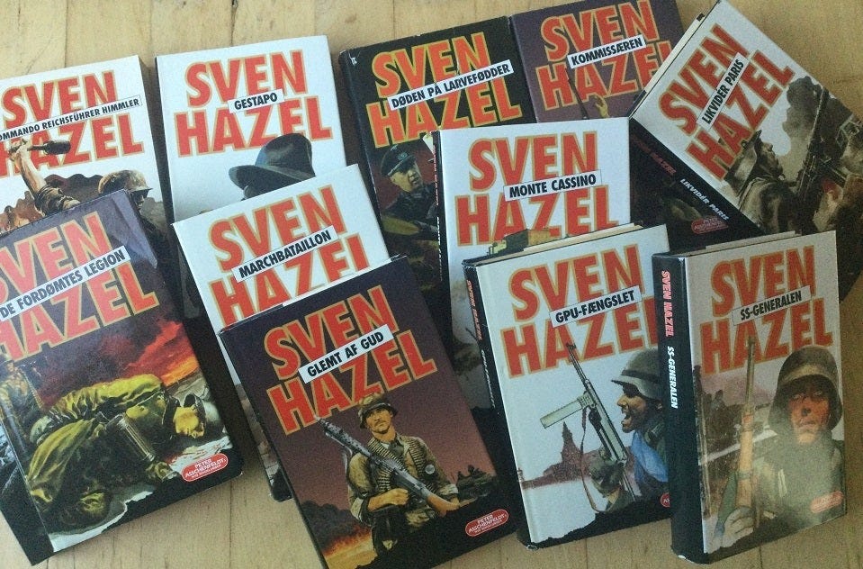 Sven Hazel Krigsbøger 1-14 (komplet), Sven Hazel, genre: anden kategori ...