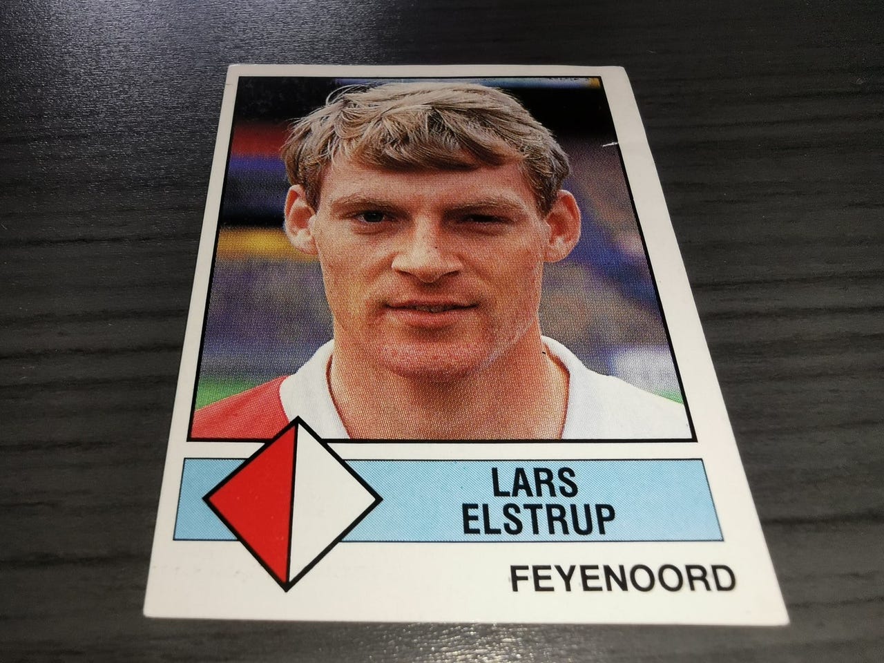 Samlekort, Lars Elstrup 1987 Feyenoord Sticker | DBA