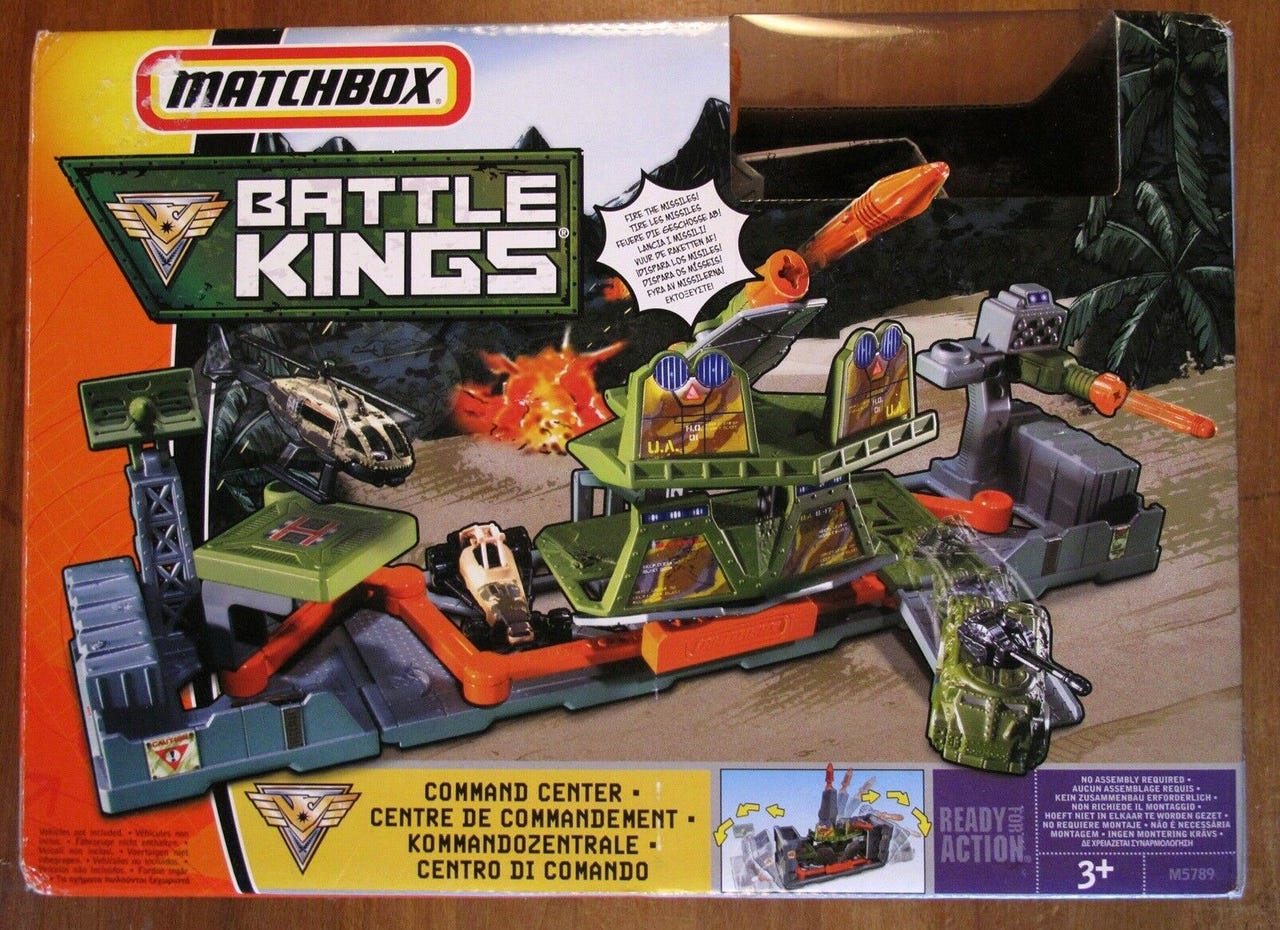 Matchbox Battle Kings. Command Centre, Matchbox | DBA