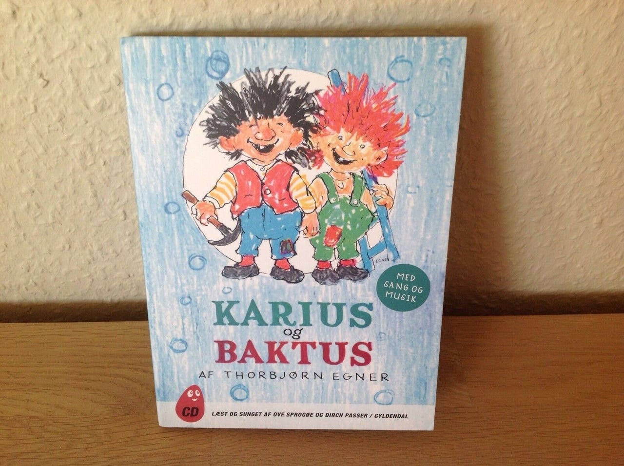 .: Karius og Baktus, børne-CD | DBA