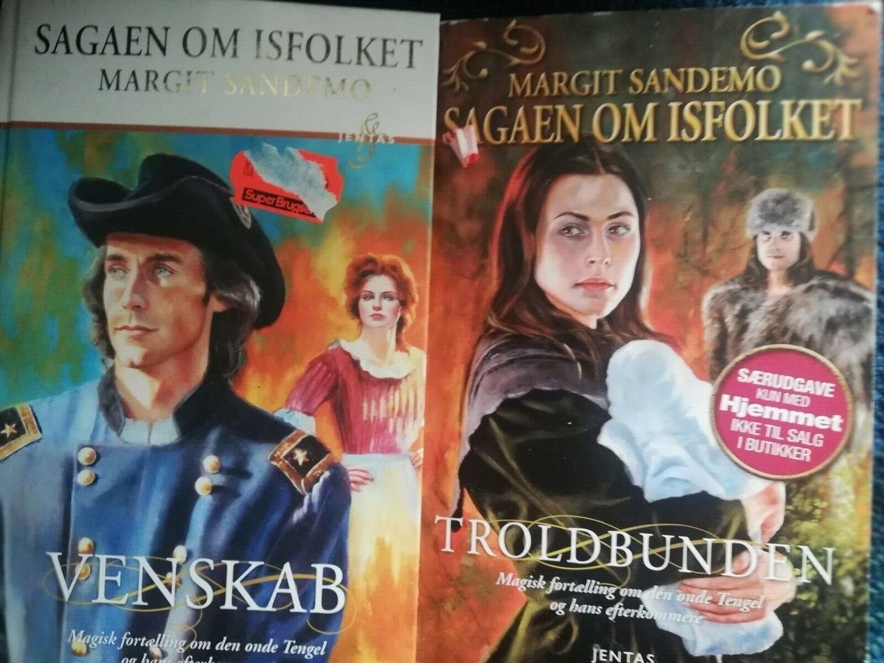Sagaen om Isfolket, Troldbunden og Venskab, Margit Sandemo | DBA