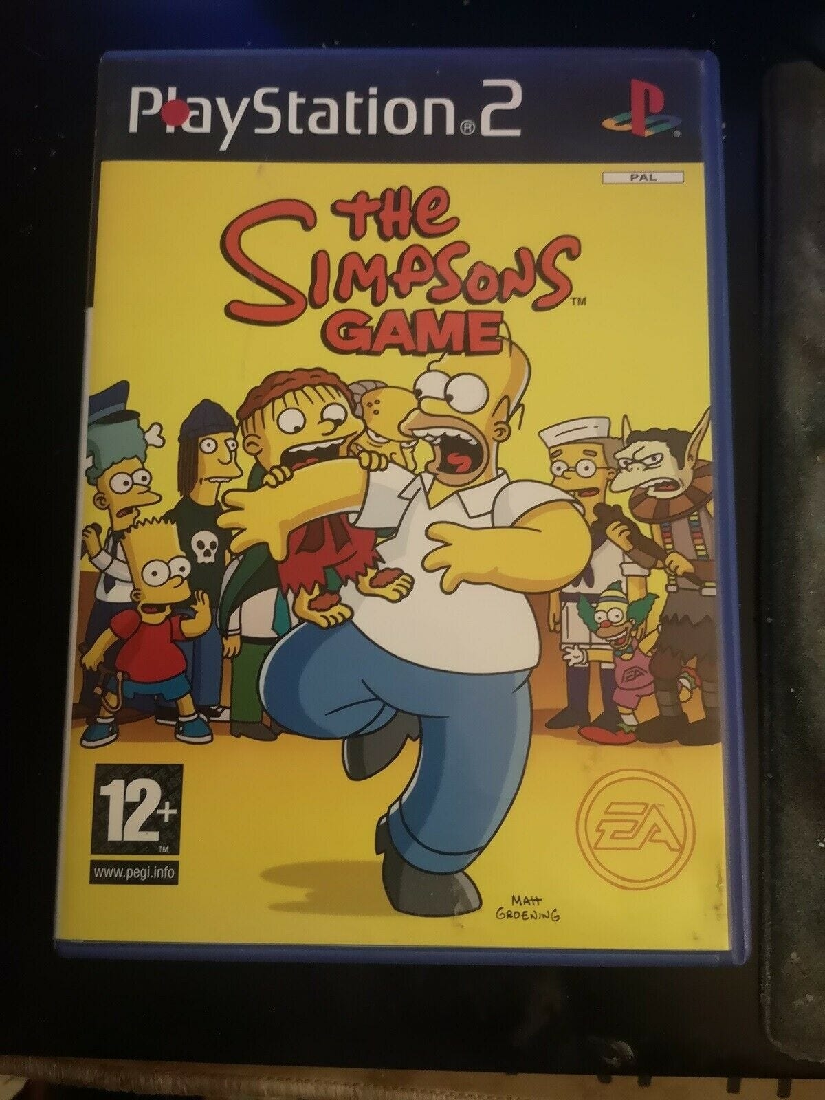 The simpsons game, PS2, adventure | DBA