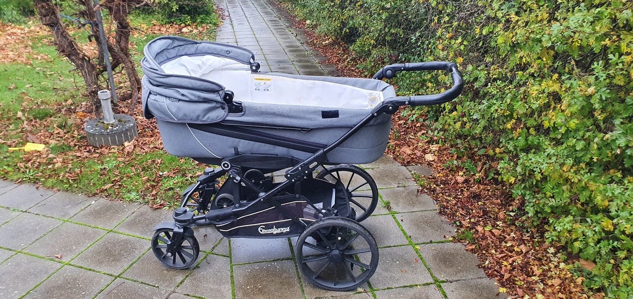 Barnevogn, Emmaljunga, liggemål (cm): 98 | DBA