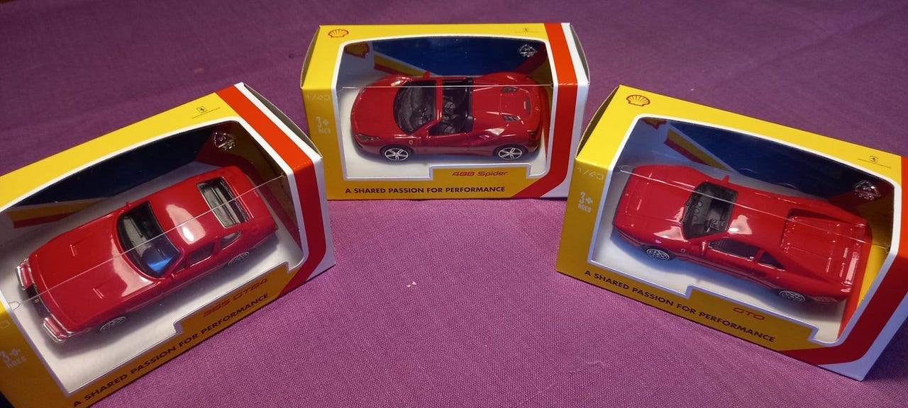 formel 1 modelbiler, Ferrari | DBA