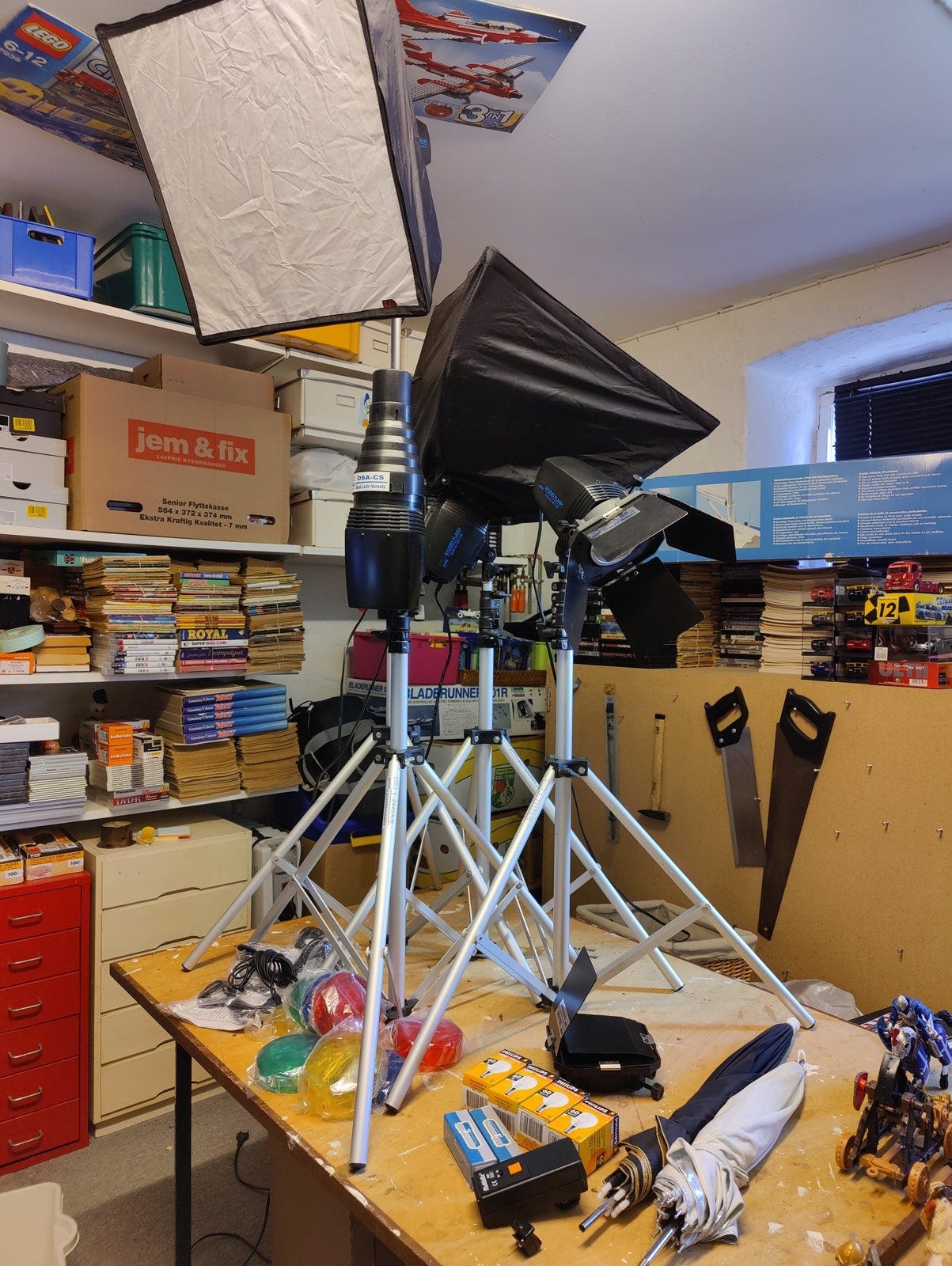 Flash anlæg, Dørr, Studio Flash ss-110B | DBA