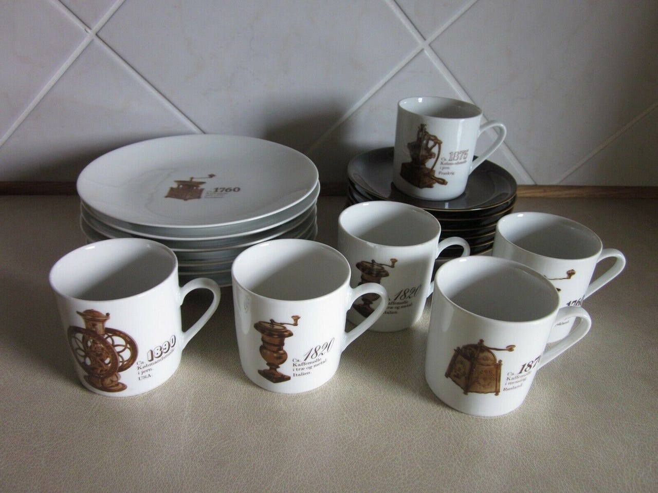 Porcelæn, kaffekopper | DBA