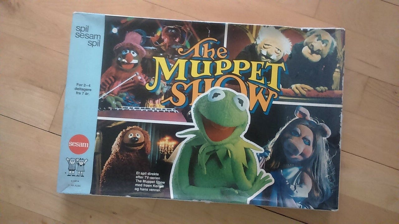 The Muppet Show spillet, Familiespil, brætspil | DBA