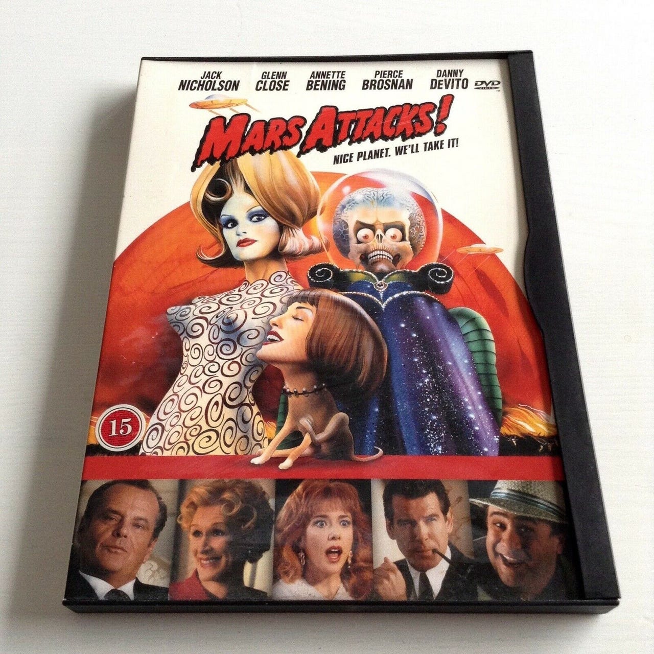 Mars Attacks!, DVD, eventyr | DBA