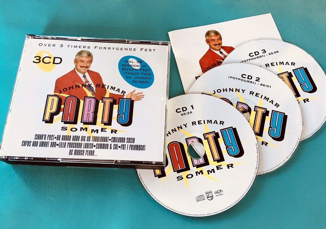 Johnny Reimar: Sommer Party 3CD | DBA