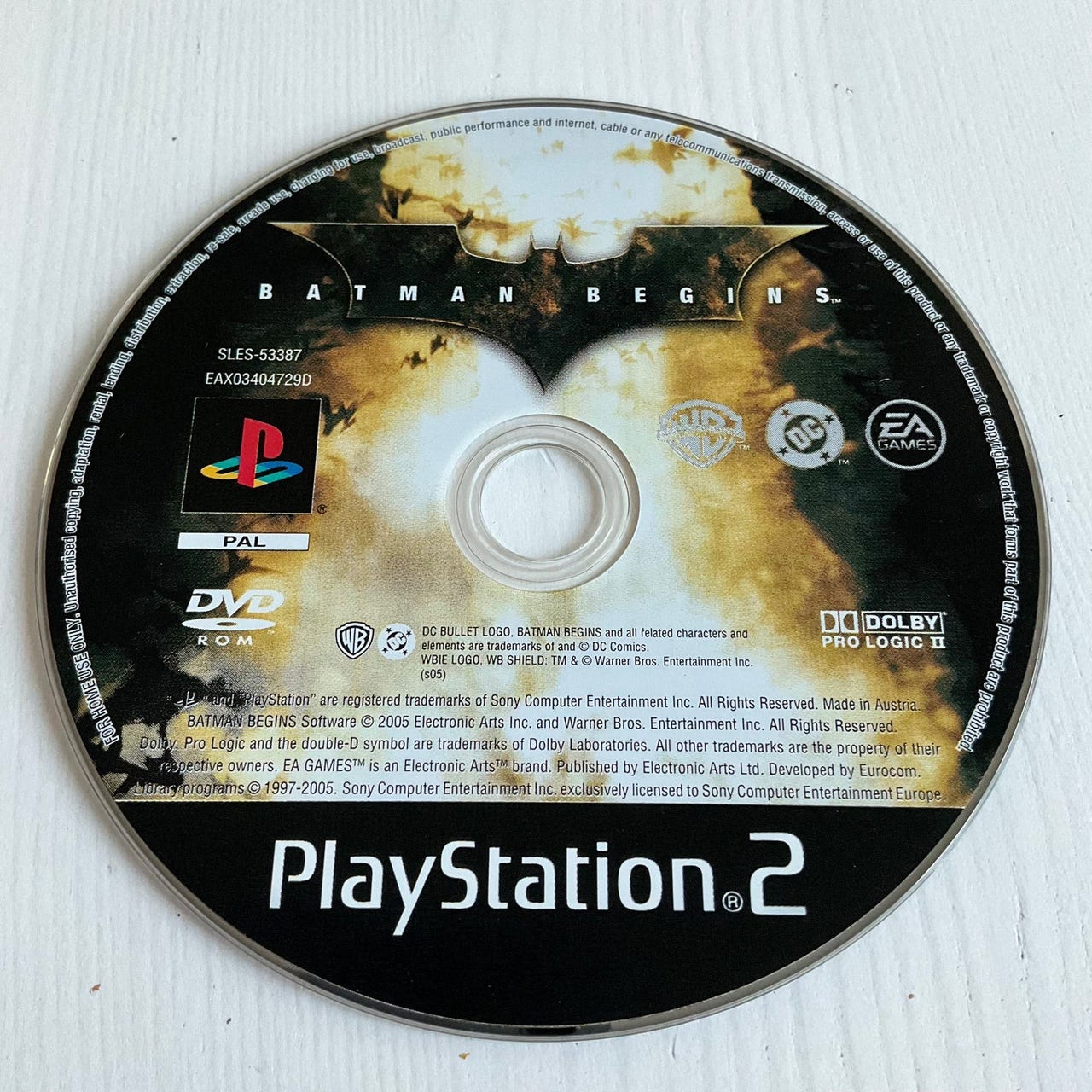 Batman Begins, PS2, action | DBA