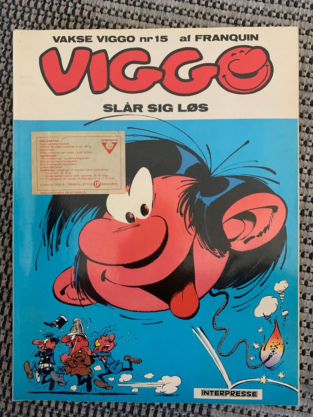 Vakse Viggo nr 15, Tegneserie | DBA