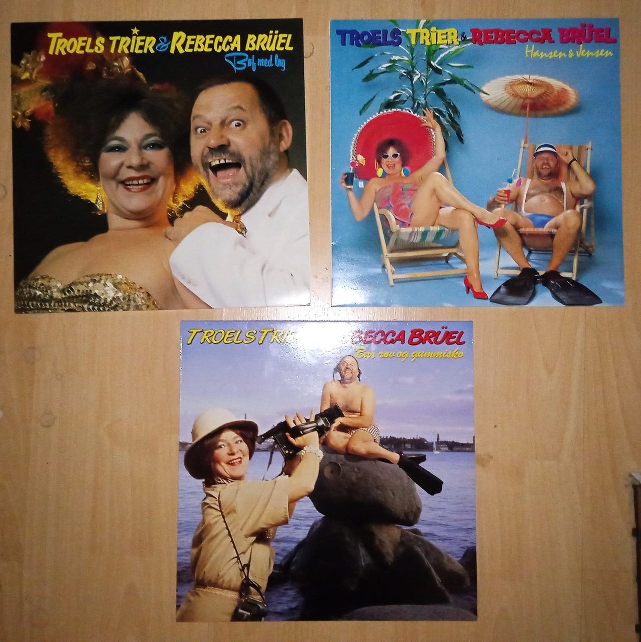 LP, Troels Trier & Rebecca Brüel, 3 forskellige | DBA