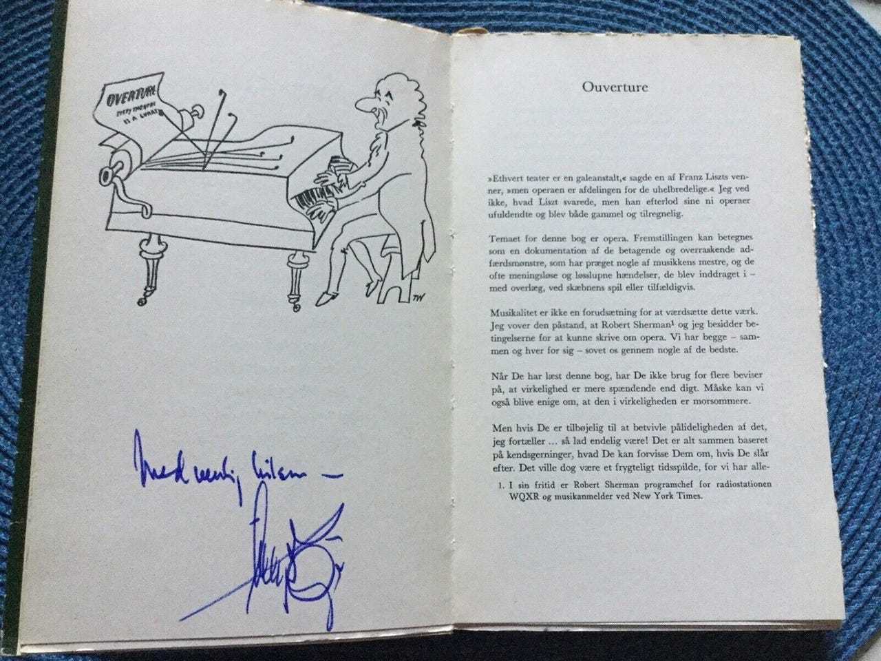 Autograf Victor Borge, Victor Borge | DBA