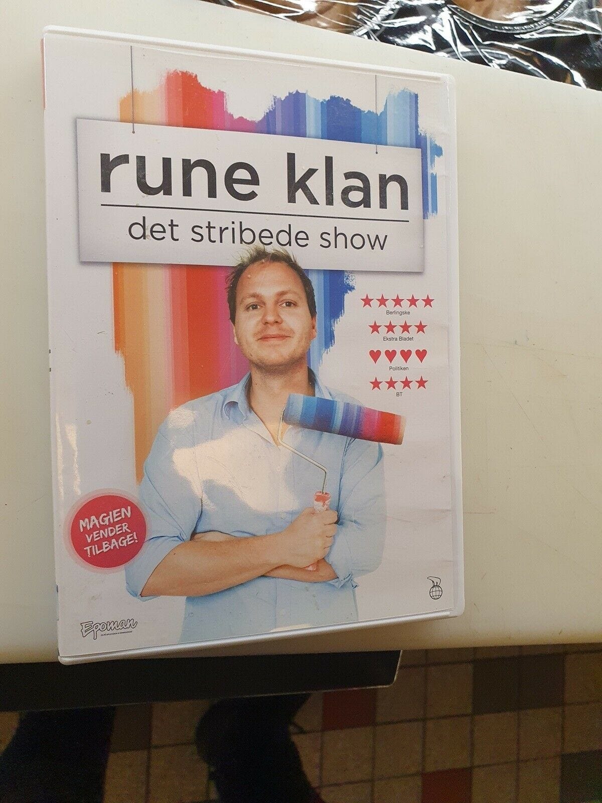 Rune Klan Det stribede show, DVD, stand-up | DBA