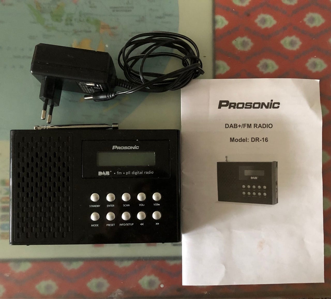 DAB-radio, Prosonic, Dr-160- dab plus | DBA