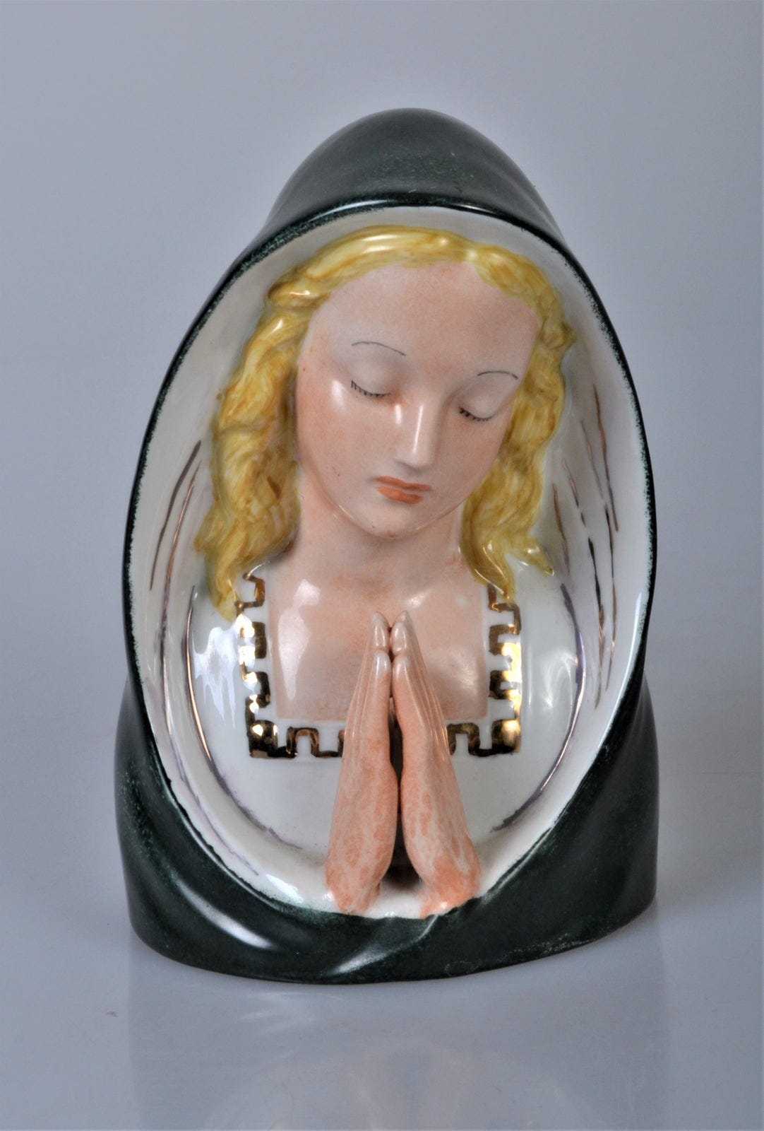Jomfru Maria Figur, Porcelæn | DBA