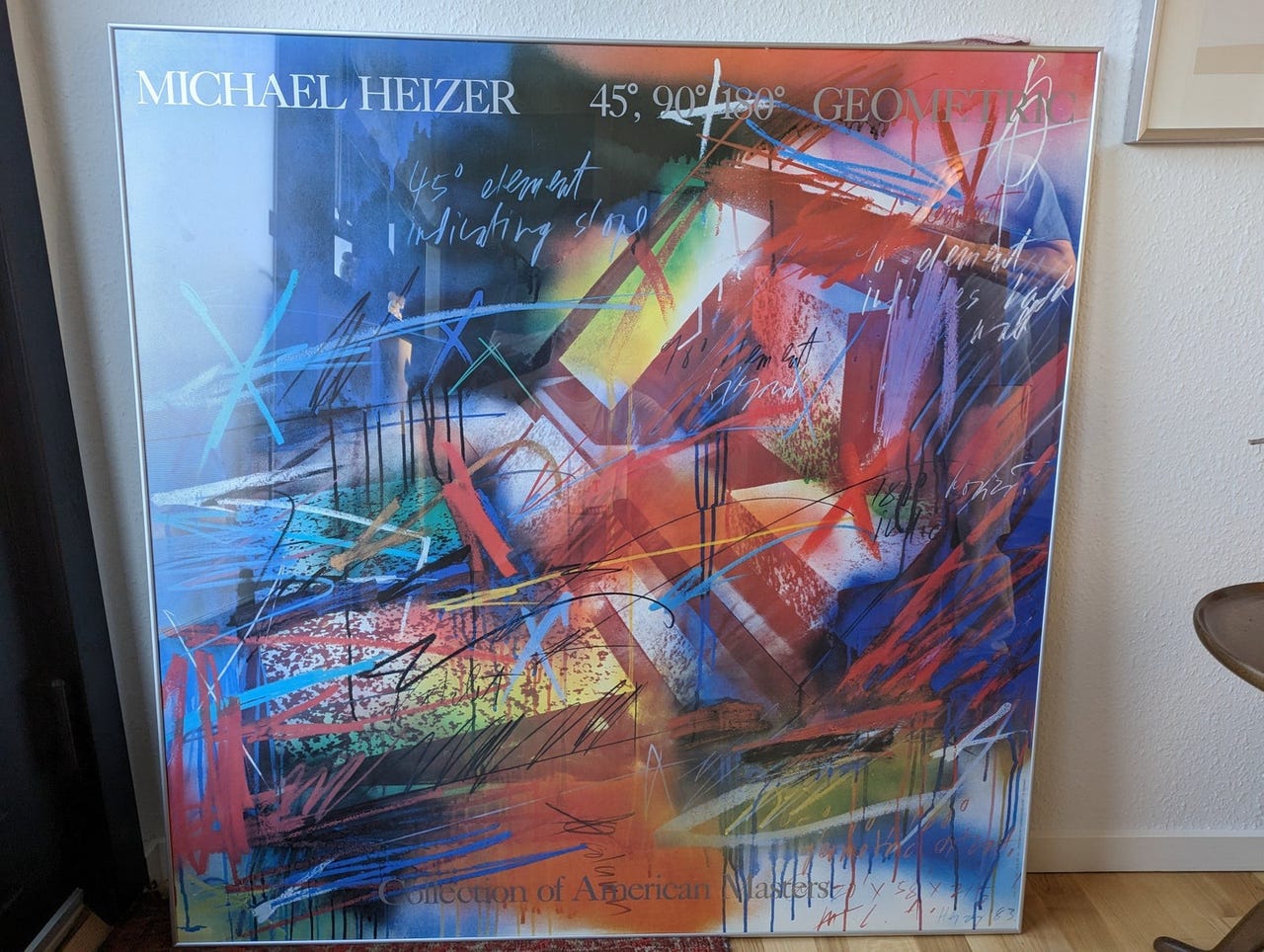 Poster, Michael Heizer, motiv: Geometric | DBA