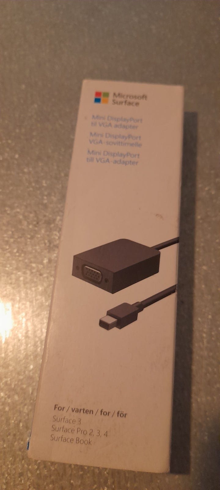DisplayPort, Microsoft Surface Mini DisplayPort til VGA adapter | DBA