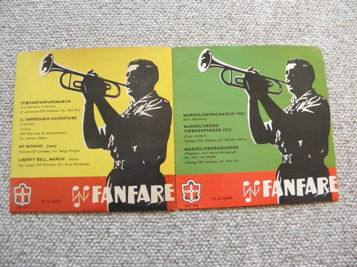 EP, FDF orkestre, Fanfare 1+2 | DBA