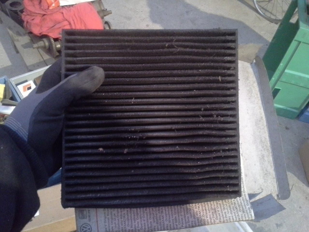luftfilter, vw t3 1.9e | DBA