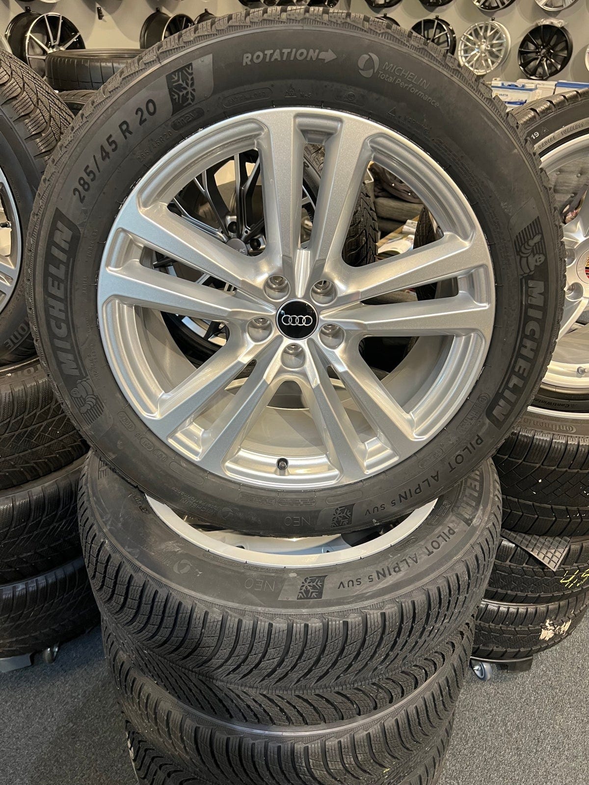 Nye Audi Q7 vinterhjul 20" | DBA