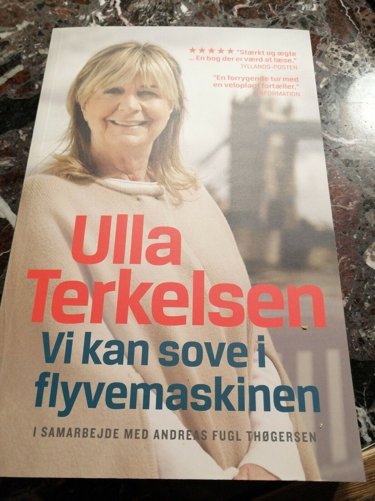 Ulla Terkelsen Vi kan sove i flyvemaskinen, anden bog | DBA