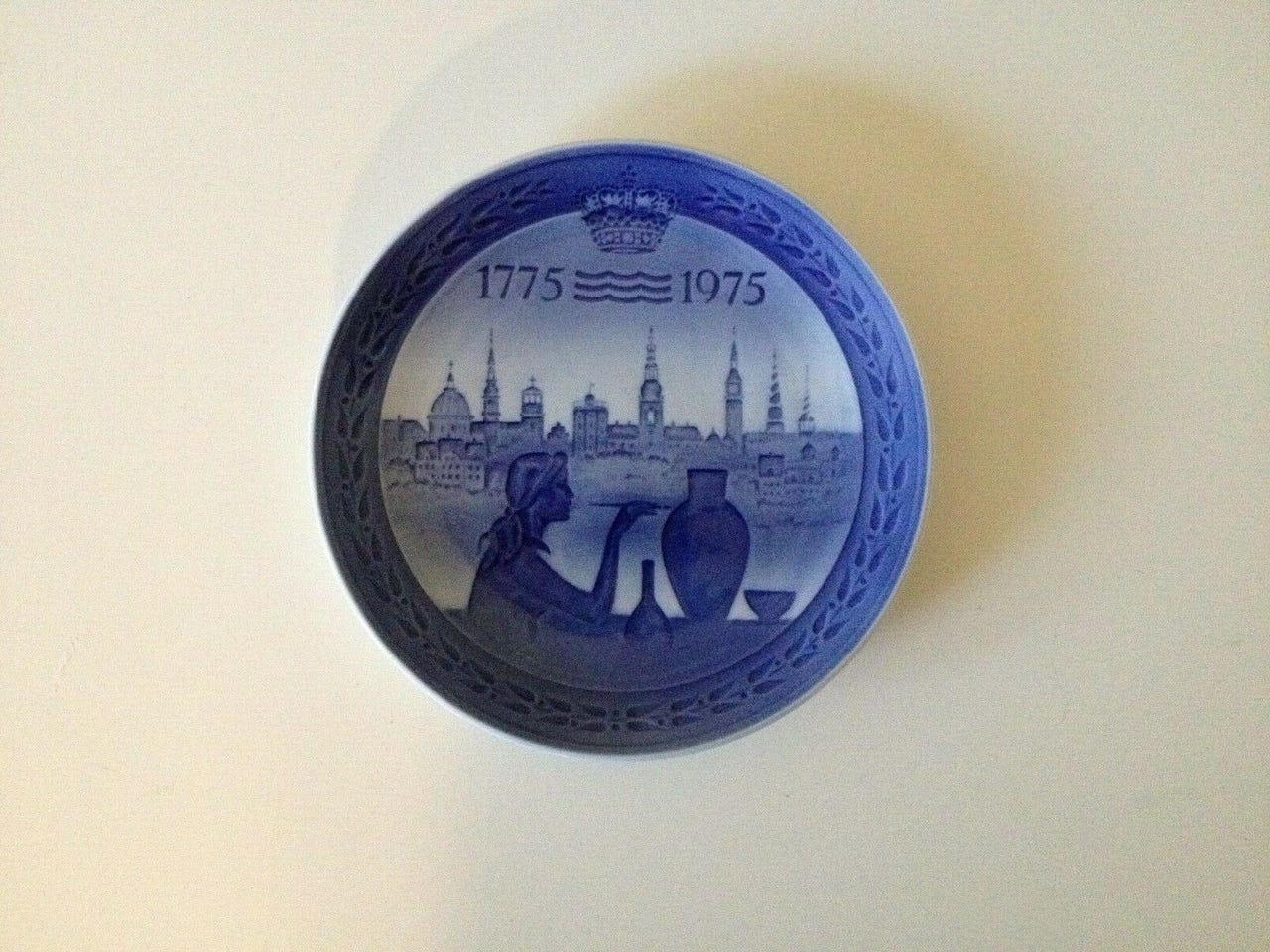 200 års jubilæumsplatte Royal Copenhagen Sven Vestergaard | DBA