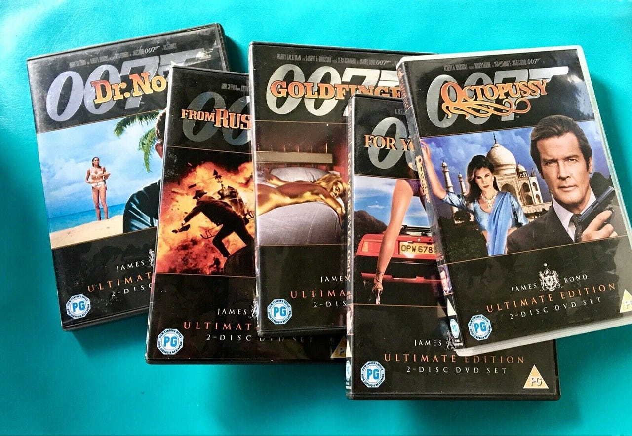 James Bond 007 -samling- 2DVD | DBA